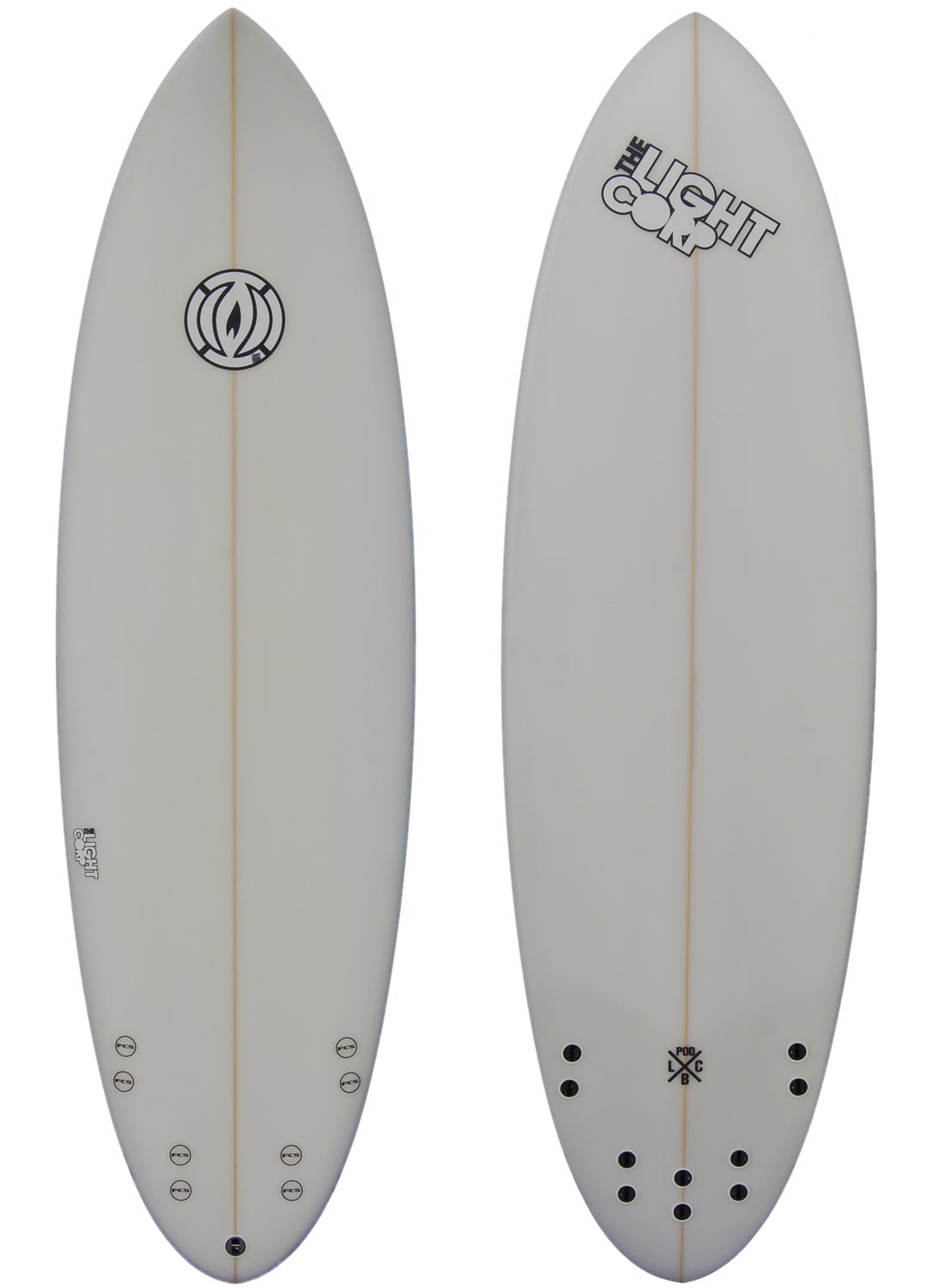 Light Pod Series 6.6 / Light Surfboards 7.2 Sevensix Funshape/ Light ...