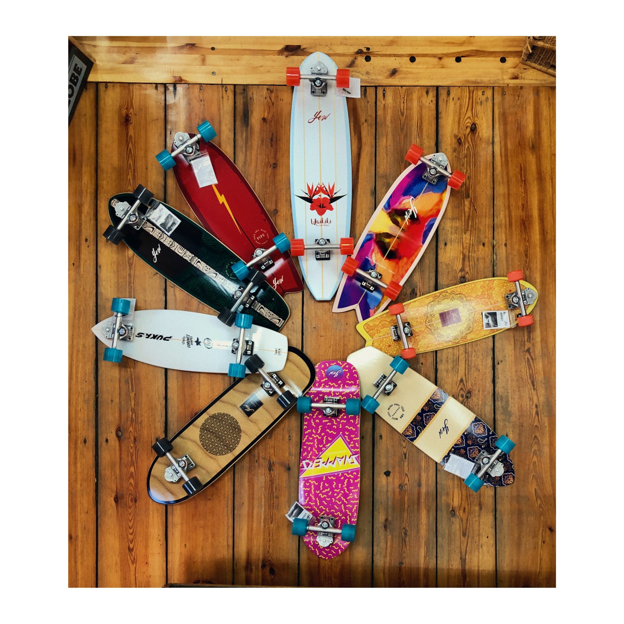 Surfskate Berlin Shop Restock with 12 YOW Boards – été clothing